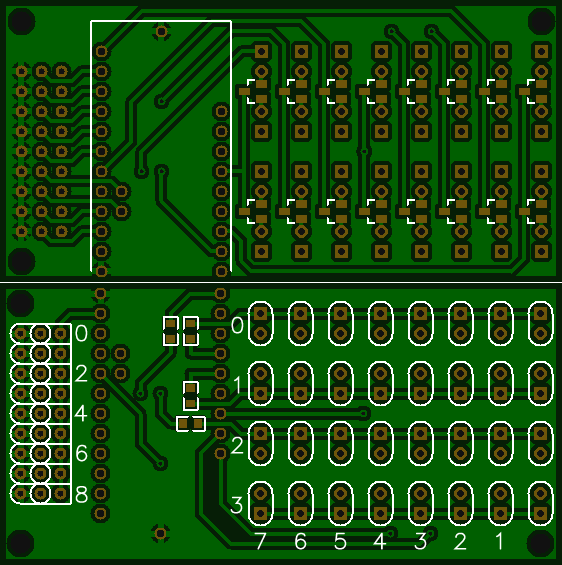 Teensy LC button matrix (SMD) - EasyEDA open source hardware lab